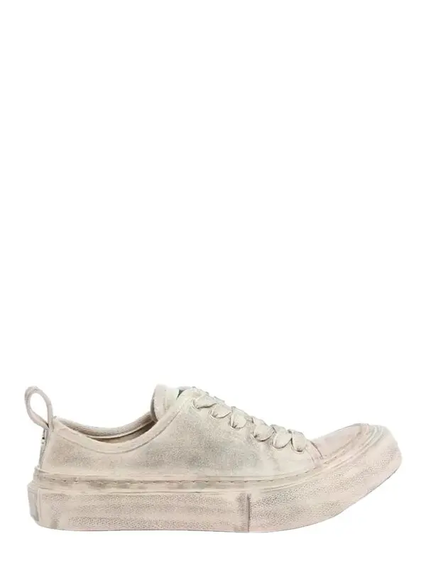 ANN DEMEULEMEESTER Distressed-effect Sneakers - White