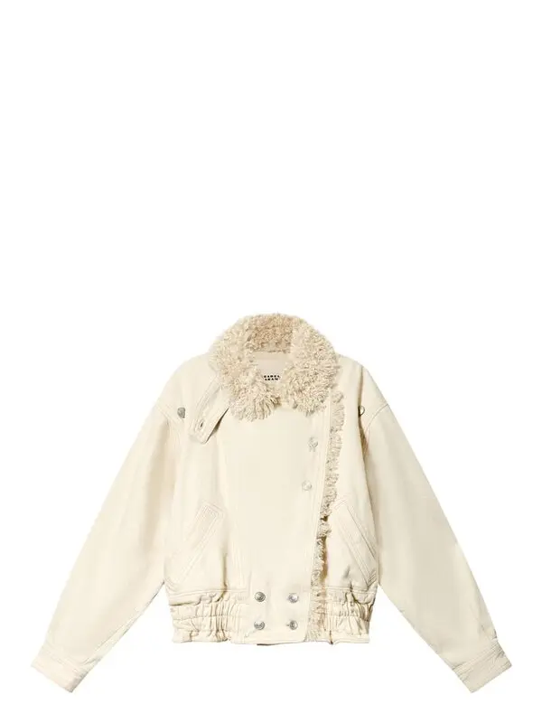 Isabel Marant Étoile Valineo Denim Jacket - Ecru