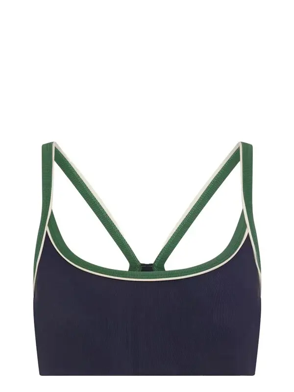 The Upside Rhythm Faye Racerback Sports Bra - Blue