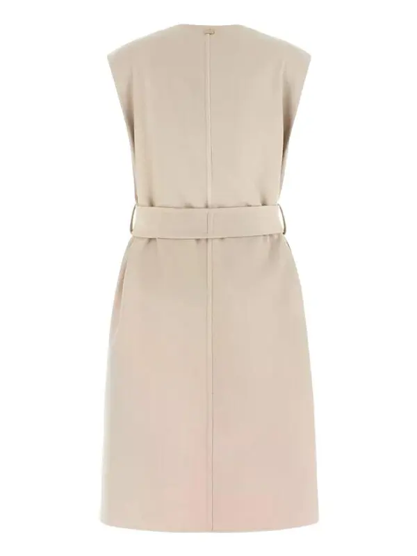Agnona Belted Cashmere Vest - Neutrals