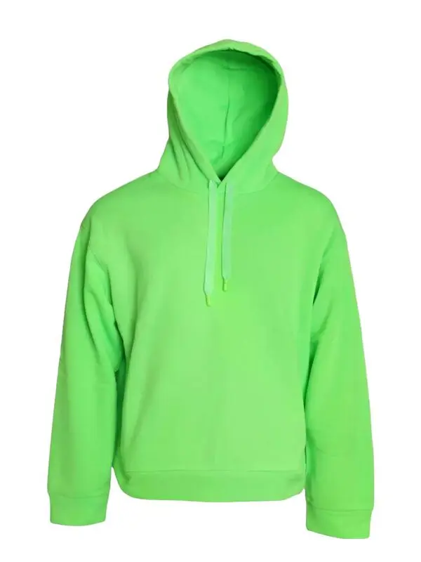Dolce & Gabbana Drawstring-hood Ribbed-trim Hoodie - Green