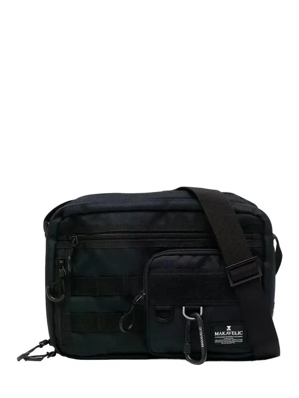 MAKAVELIC Multi-pocket Messenger Bag - Blue