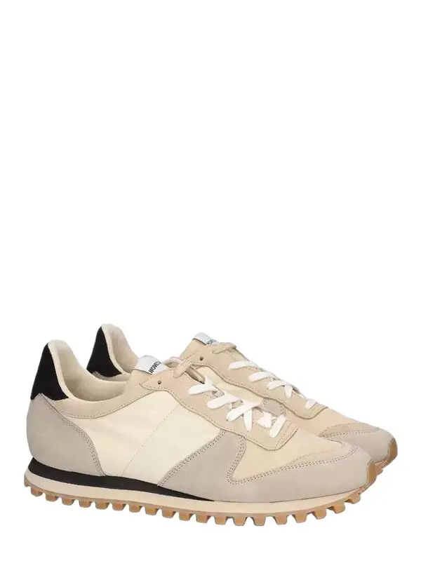 Novesta Marathon Trail Panelled Lace-up Sneakers - Neutrals