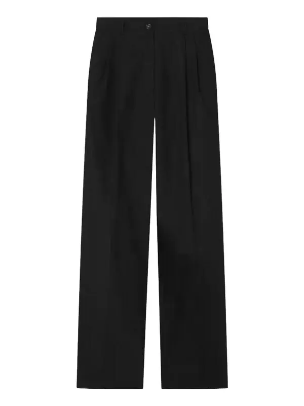 A.p.c. Ginny Pleated Tailored Trousers - Black