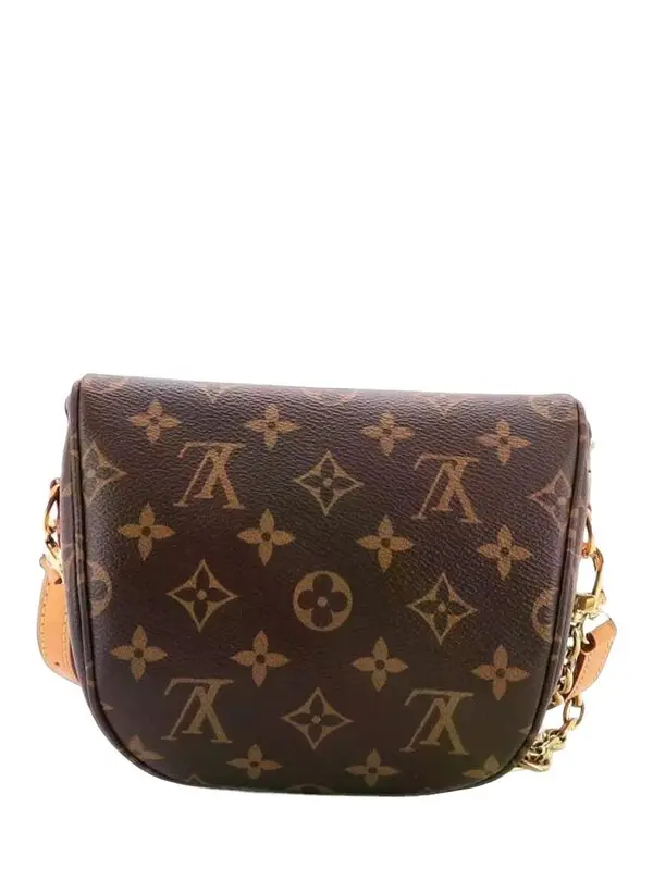 LOUIS VUITTON Bum Bag Monogram Canvas Mini Belt Bag - Brown