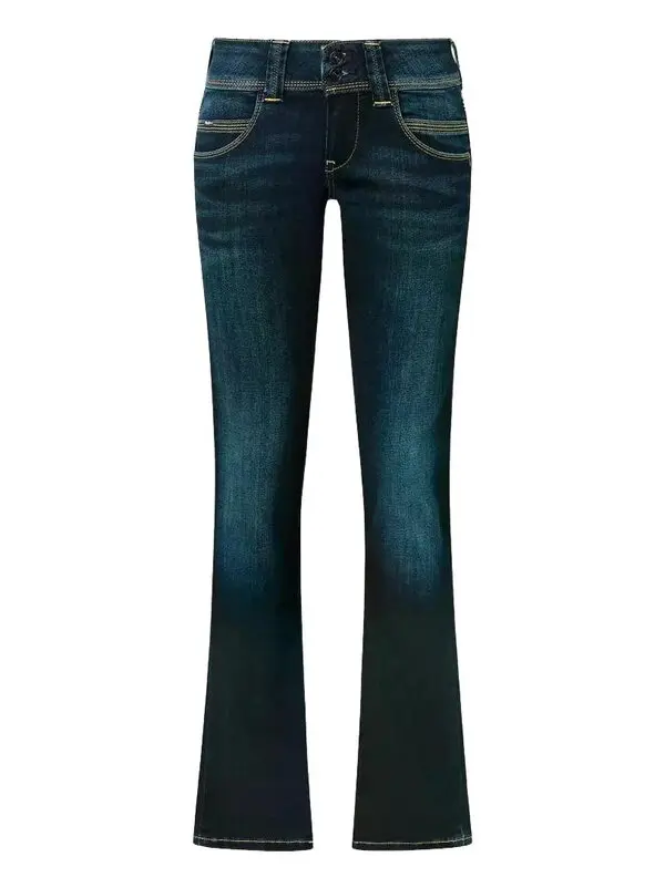 Pepe Jeans Venus Low-rise Slim-fit Jeans - Blue