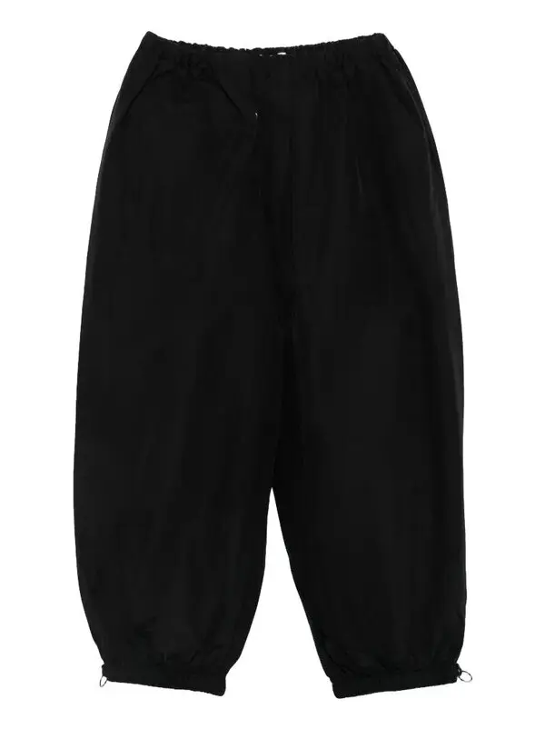 ENTIRE STUDIOS Drawstring-cuff Trousers - Black
