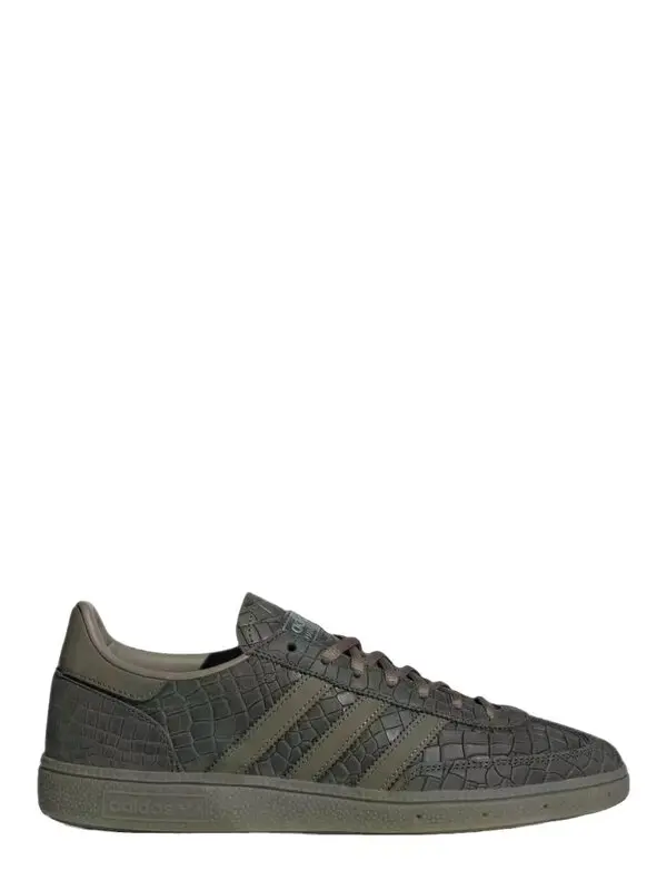 Adidas Handball Spezial Crocodile-effect Sneakers - Green