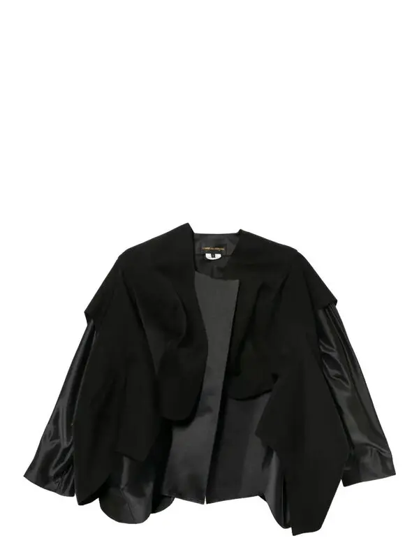 Comme Des Garçons Asymmetric Jacket - Black