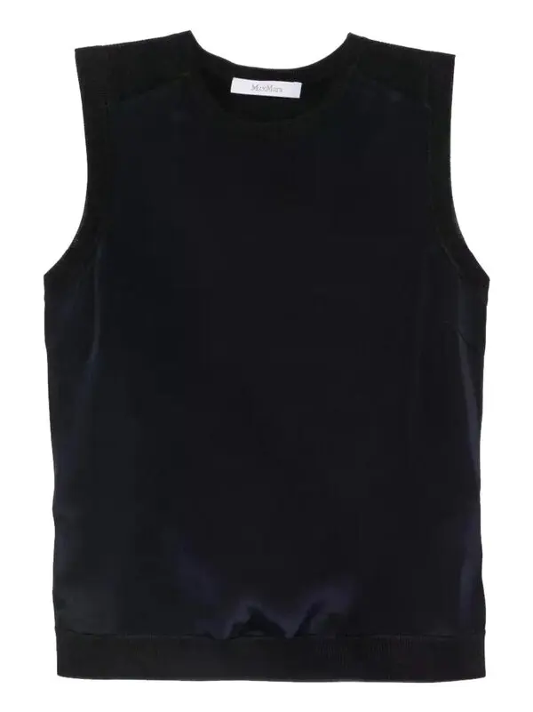 Max Mara Ginseng Sleeveless Top - Blue