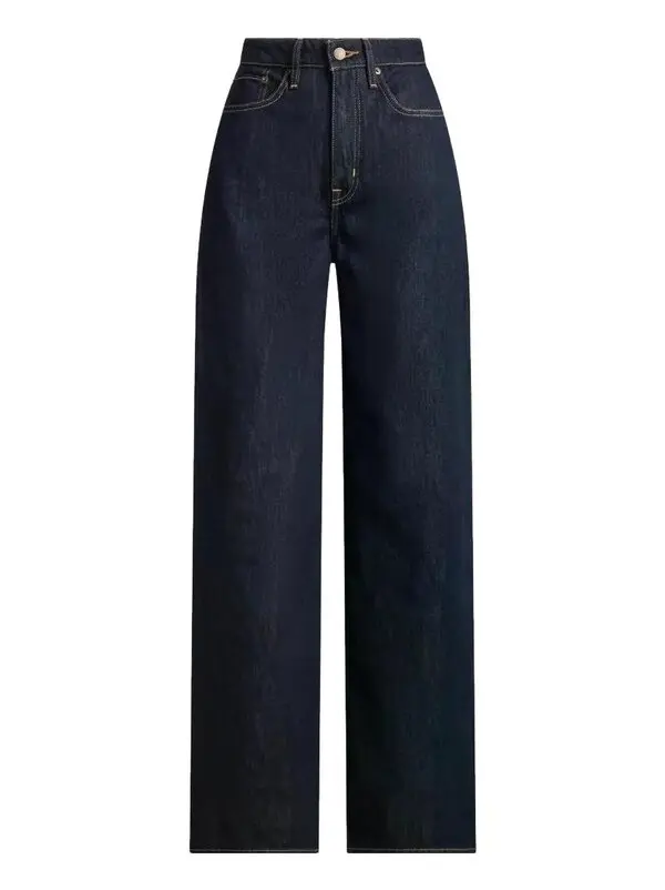 Ralph Lauren Hirs Wide-leg Jeans - Blue