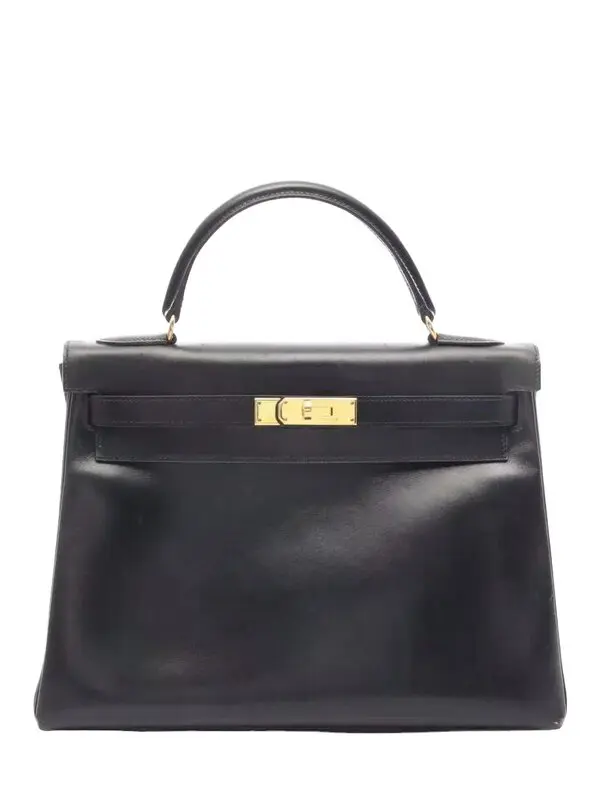 Hermès 1997 Kelly 32 Tote Bag - Black