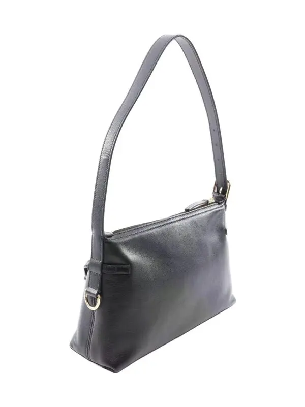 Givenchy 2020s Voyeur Mini Leather Shoulder Bag - Black