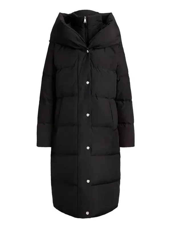 Ralph Lauren Quilted Hooded Coat - Black