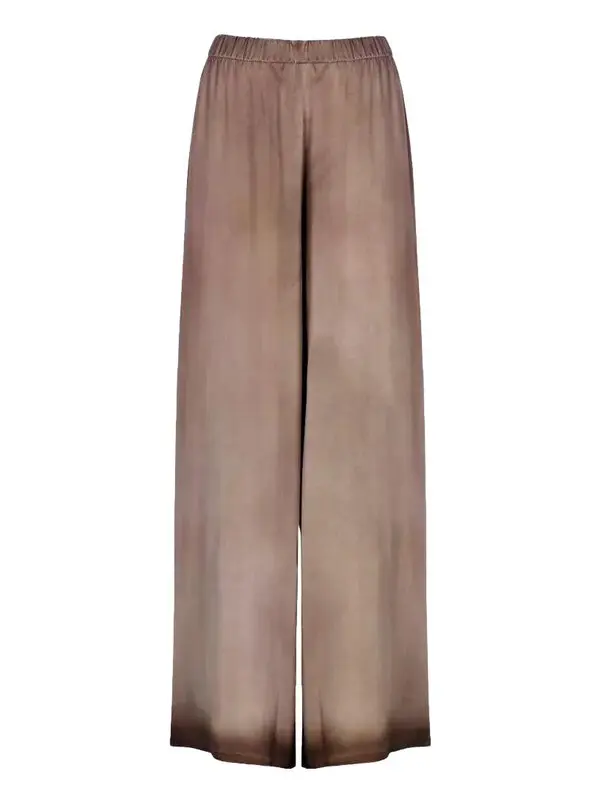 Avant Toi Gradient Silk Trousers - Brown