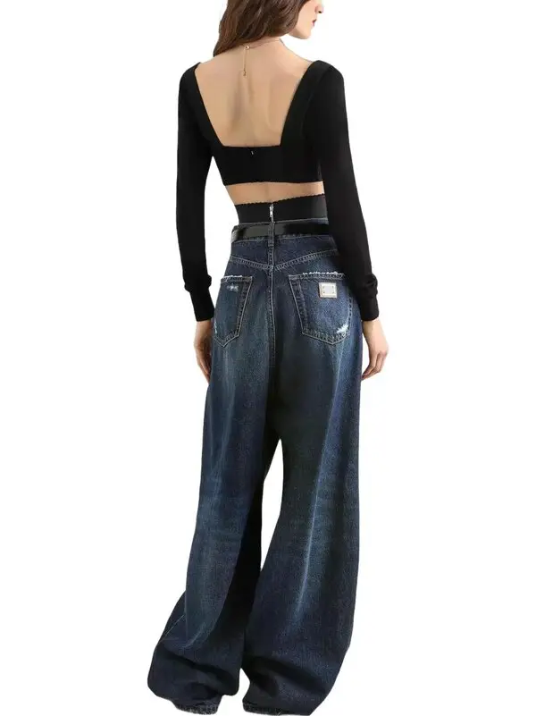 Dolce & Gabbana Denim Trousers - Blue