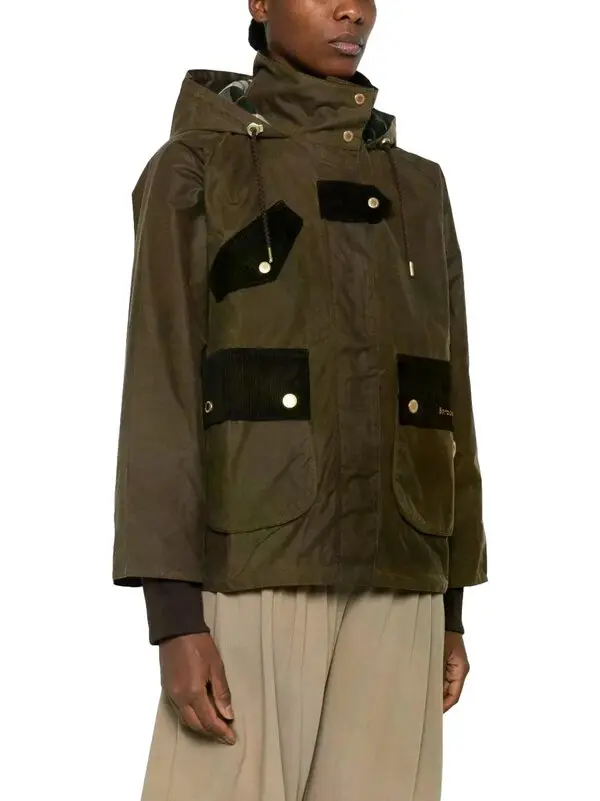 Barbour Willowmere Waxed Jacket - Green