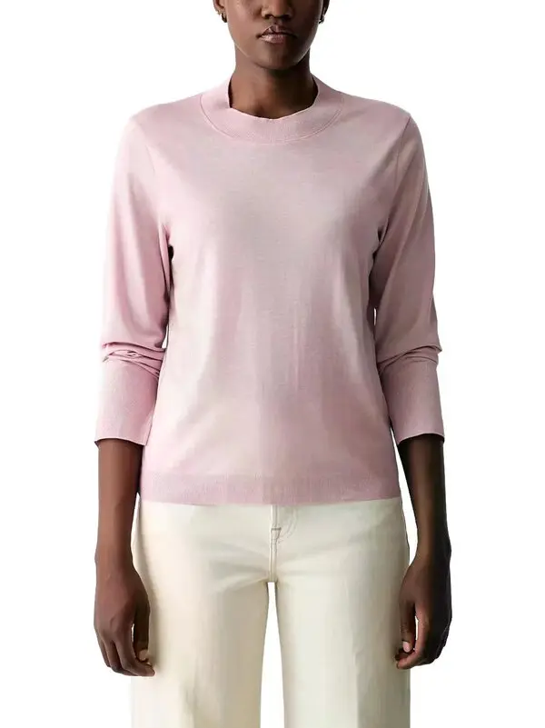Marc O'polo Slit-cuff Sweater - Pink