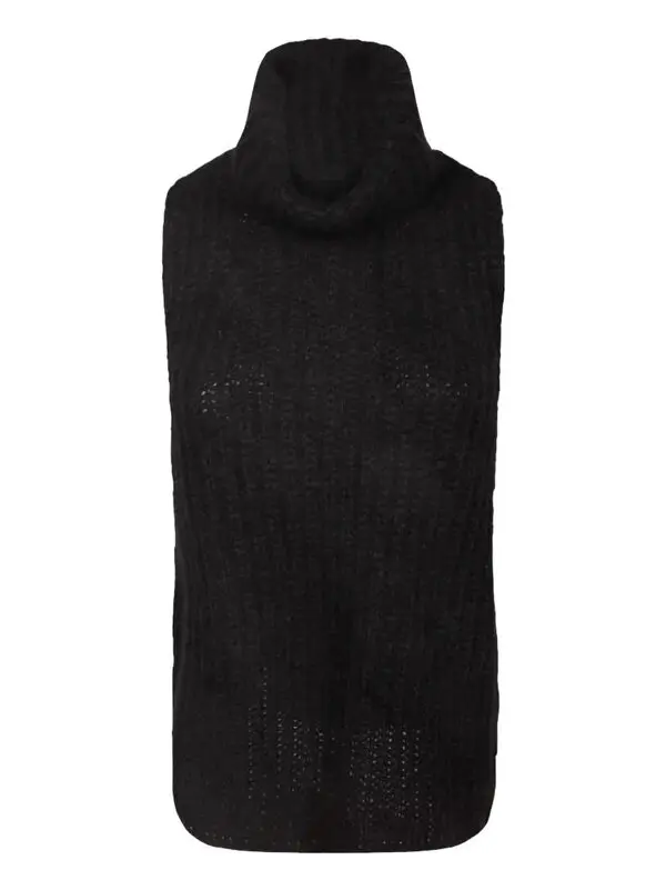 Herno Chunky-knit Roll-neck Sweater - Black