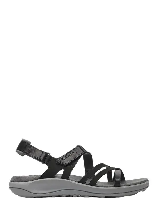 Merrell Harbor Strappy Touch-strap Sandals - Black