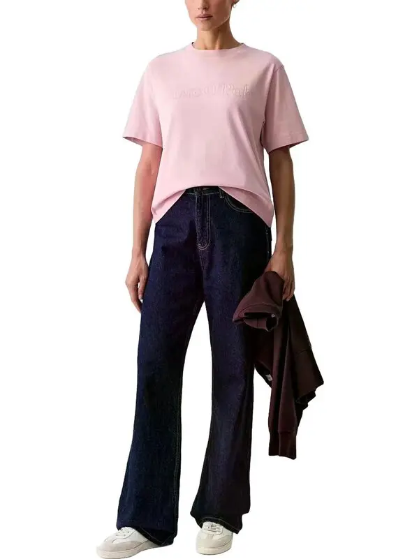 Marc O'polo Logo-embroidered T-shirt - Pink