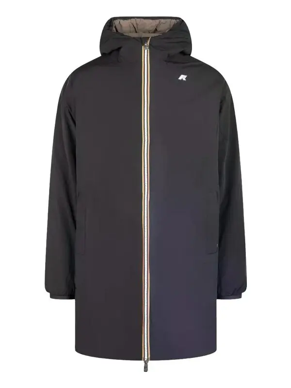 K-WAY Jacob St Warm Double Jacket - Black
