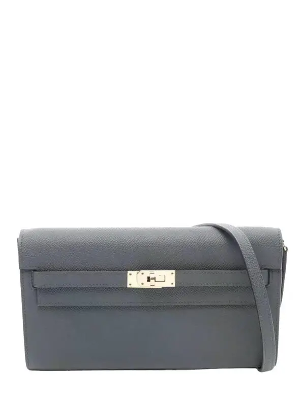 Hermès Kelly Long To Go Shoulder Bag - Grey