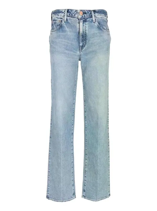 Moussy Vintage Kingston Straight-leg Jeans - Blue