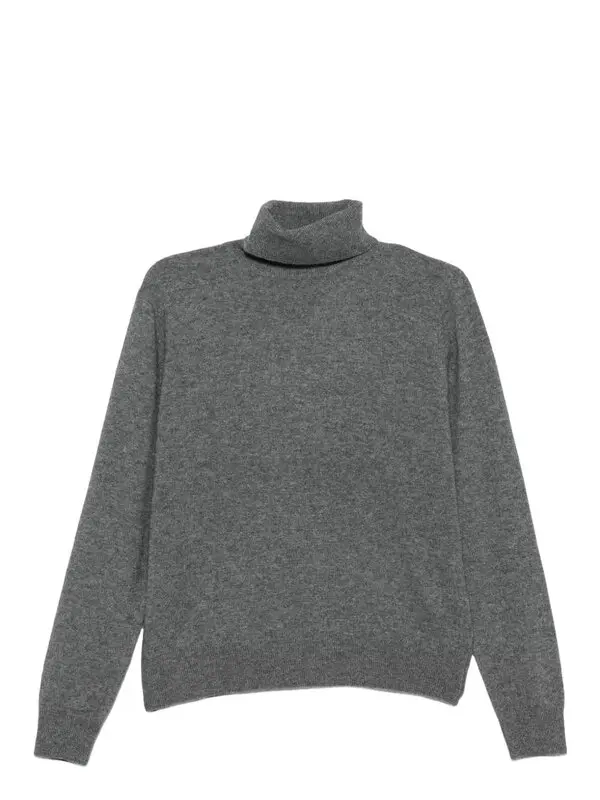 ENTIRE STUDIOS Roll-neck Knitted Sweater - Grey