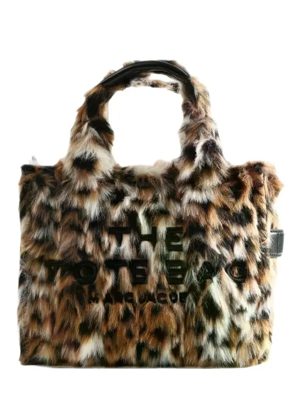 Marc Jacobs The Tote Bag Leopard-print Tote Bag - Brown