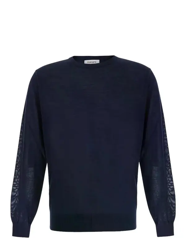KANGRA Merino Long-sleeve T-shirt - Blue
