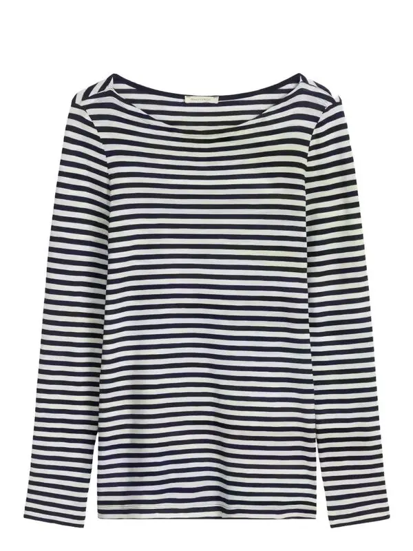 Marc O'polo Striped Long-sleeve T-shirt - Blue