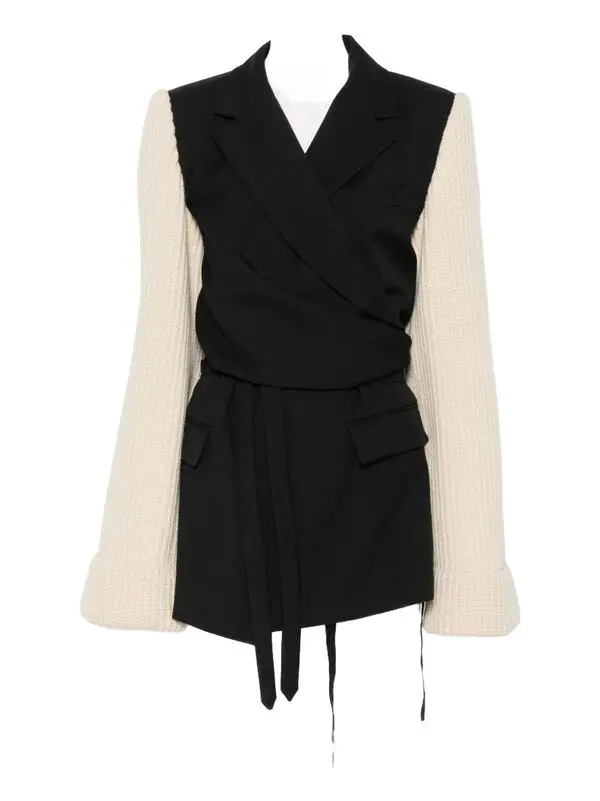 Dries Van Noten Beline Wool Jacket - Black