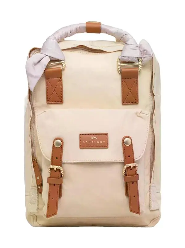 DOUGHNUT Macaroon Grace 16l Scarf-wrapped Buckled Backpack - Neutrals