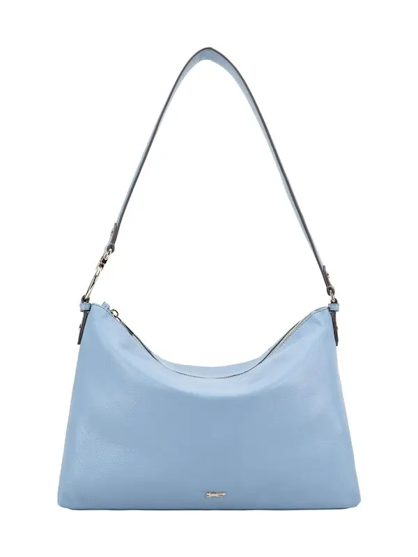 Paul Costelloe Zainab Leather Shoulder Bag - Blue