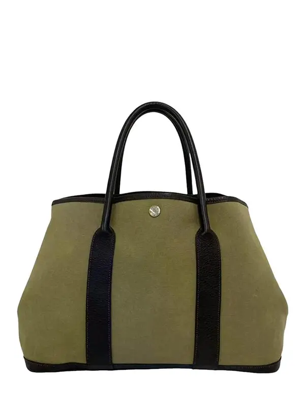 Hermès 2015 Toile And Negonda Garden Party 36 Tote Bag - Brown