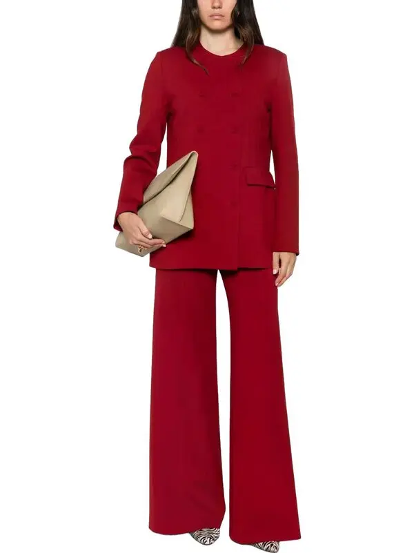 Liviana Conti Zip-fastening Trousers - Red
