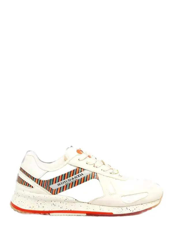 Scotch & Soda Lace-up Sneakers - Neutrals