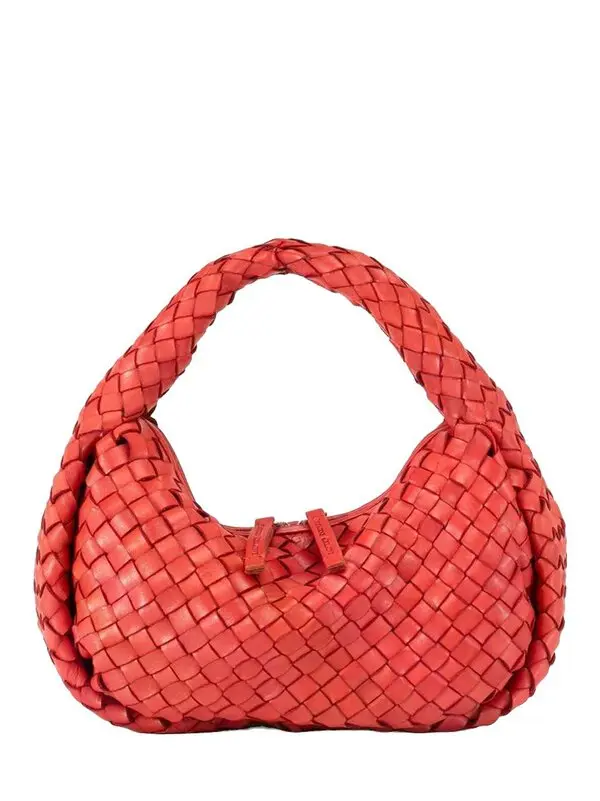 Officine Creative Bolina 144 Leather Shoulder Bag - Red