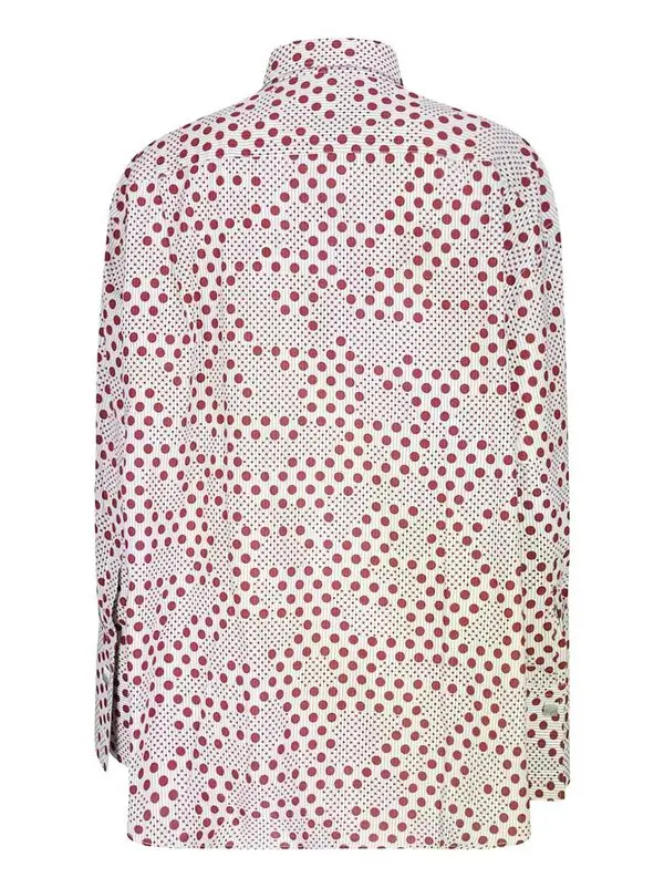 NICCOLO PASQUALETTI Polka-dot Long-sleeve Shirt - Multicolour