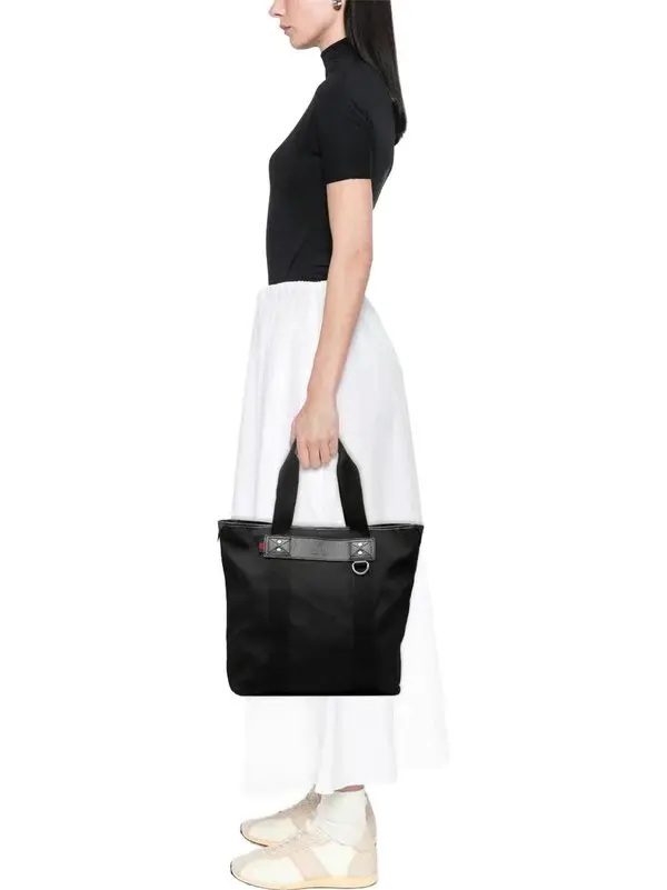 Gucci 2000-2015 Nylon Web Tote Bag - Black
