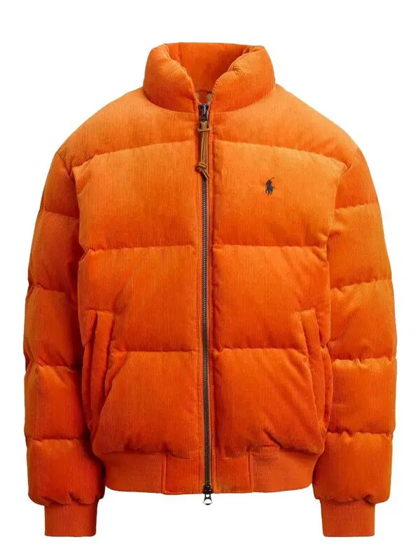 Polo Ralph Lauren Padded Corduroy Jacket - Orange