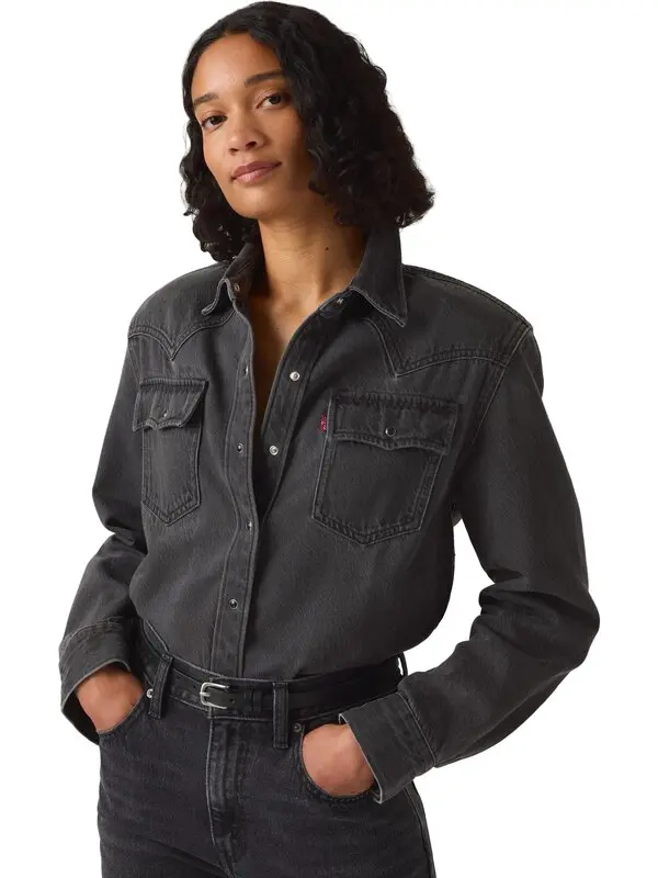 LEVI'S 80s Western Lightweight Shirt - Black