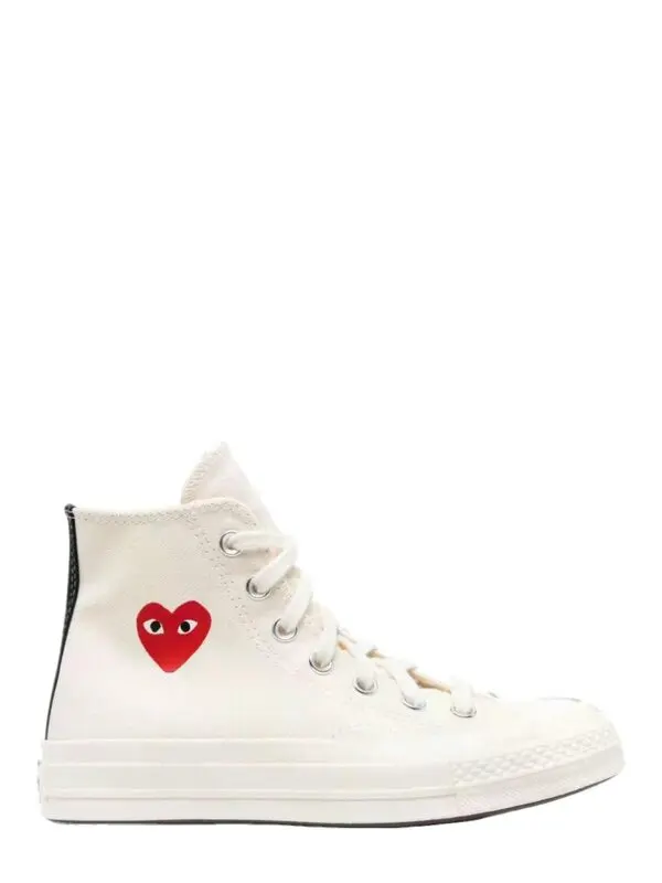 Play Comme Des Garcon Chuck Taylor High-top Sneakers - Neutrals
