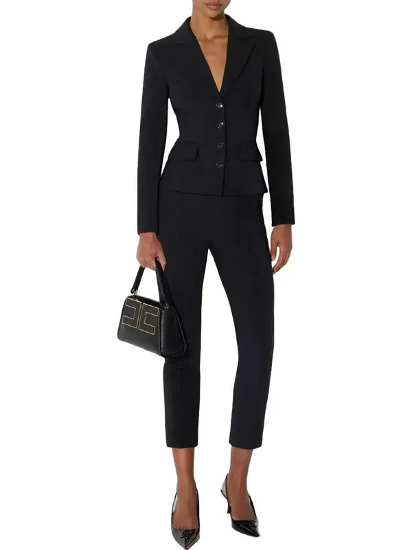 Elisabetta Franchi Technical-fabric Jacket - Black