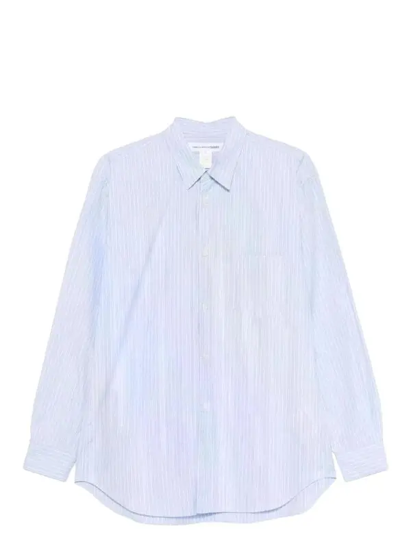 Comme Des Garçons Striped Shirt - Blue
