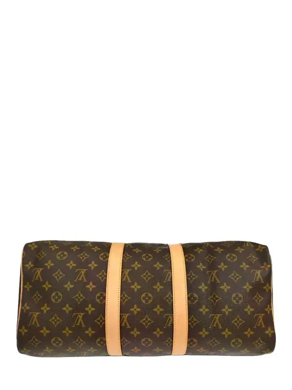 LOUIS VUITTON 2013 Monogram Keepall Luggage Bag - Brown