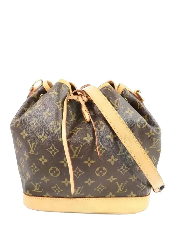 LOUIS VUITTON Petit Noé Monogram Bucket Bag - Brown