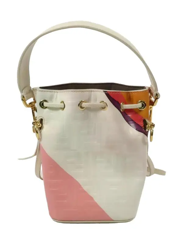 Fendi Mini Mon Tresor Tote Bag - White