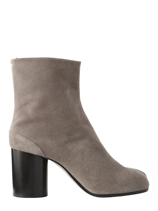 MAISON MARGIELA Tabi Split-toe Suede Ankle Boots - Brown